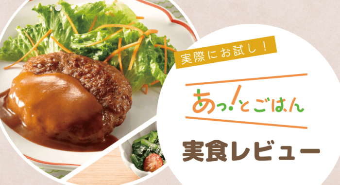ワタミのミールキット「あっ！とごはん」の口コミ・評判を実食して徹底調査 | HonNe（ホンネ）