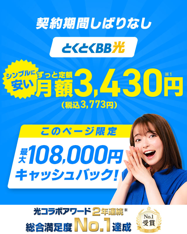 2025年2月最新！GMOとくとくBB光(GMO光アクセス)のキャンペーン・キャッシュバック特典を解説 | 株式会社EXIDEA